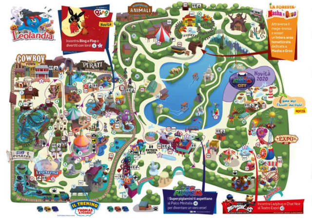 Leolandia Bergamo, il parco divertimenti per i più piccoli